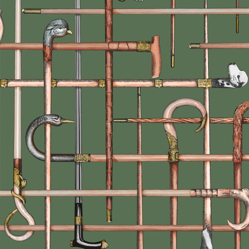 BASTONI Wallpaper By Fornasetti