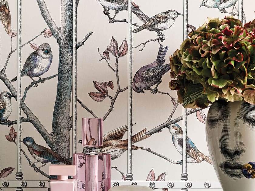 UCCELLI Wallpaper By Fornasetti