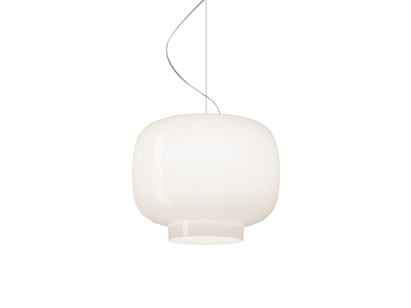 CHOUCHIN 3 LED blown glass pendant lamp By Foscarini