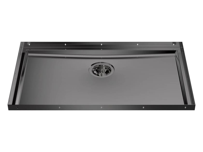 PHANTOM BASE 710 SP 20 INOX GUN METAL Sink By Foster
