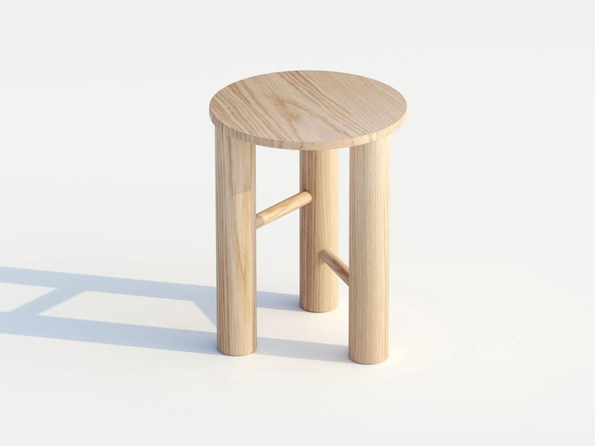 LAD 18 Stool By Found