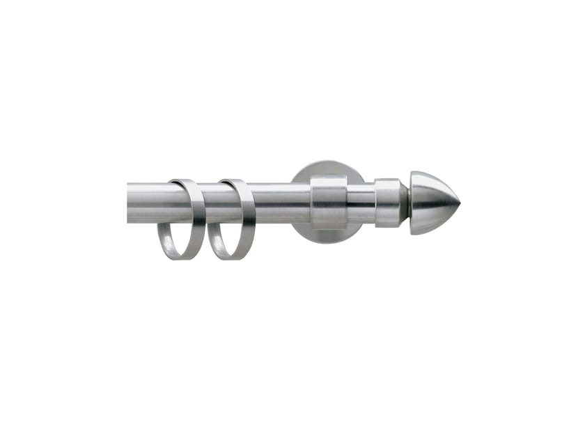 SCUDO Tringle à rideau en acier inoxydable By Frandoli