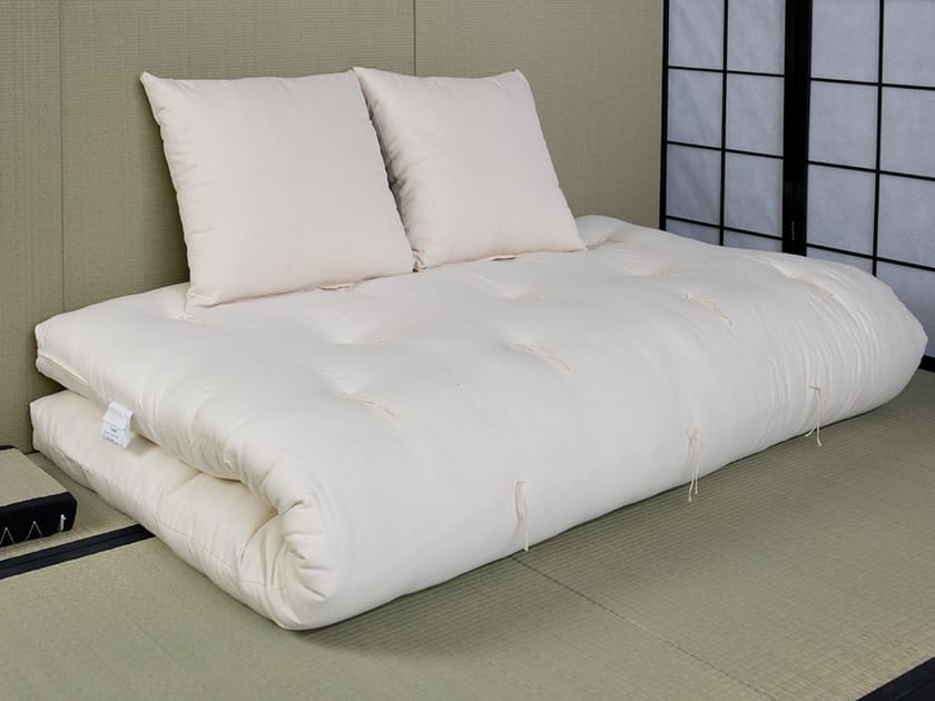 Futon avec noix de coco et latex Matelas futon simple en coton By ...
