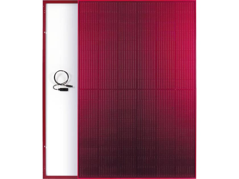 SILK® PLUS RED Monocrystalline photovoltaic module By FuturaSun