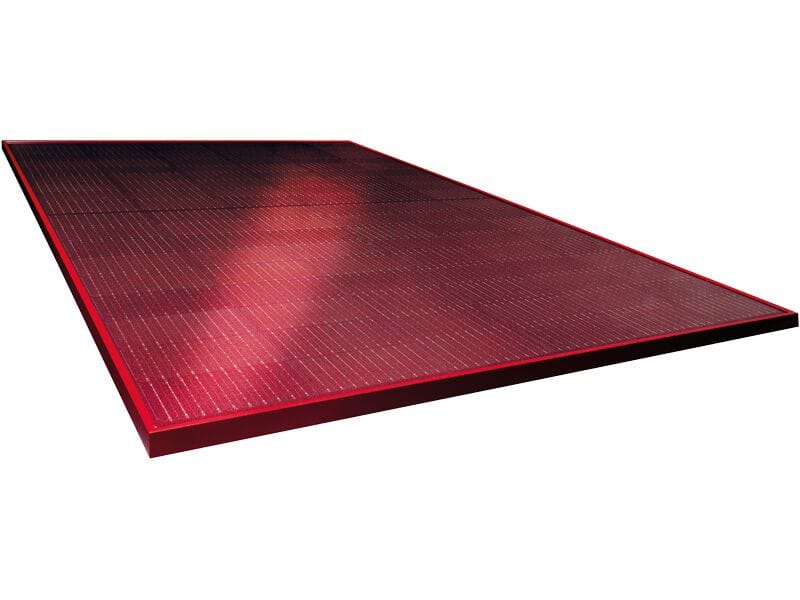 SILK® PLUS RED Monocrystalline photovoltaic module By FuturaSun