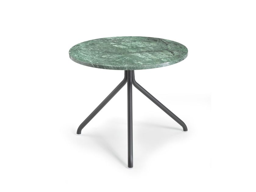 LOL MARBLE & GRES PORCELAIN ROUND Table By GABER | design Forsix