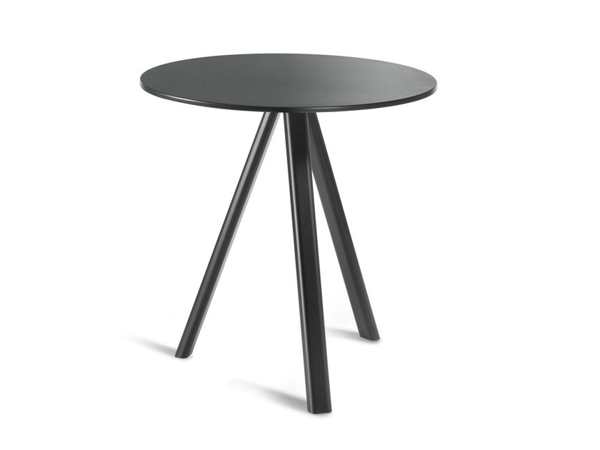 NORMAN 3-POD Round table with 3-leg frame By GABER | design Forsix