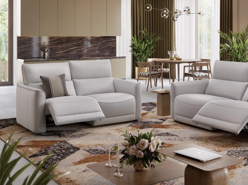 GALA Canapé 3 places en cuir By Sofanella