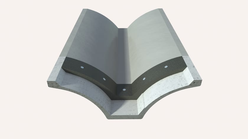 Precast reinforced concrete roof GALAXY By Premac Prefabbricati