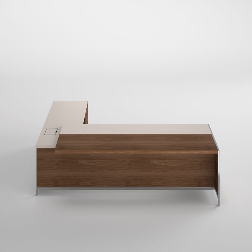 GALLERY | L-shaped office desk By Ofifran design Dorigo Design