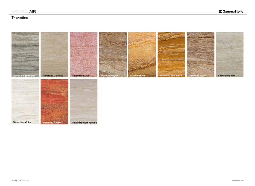 GAMMASTONE NATURAL AIR Natural stone Panel By GammaStone