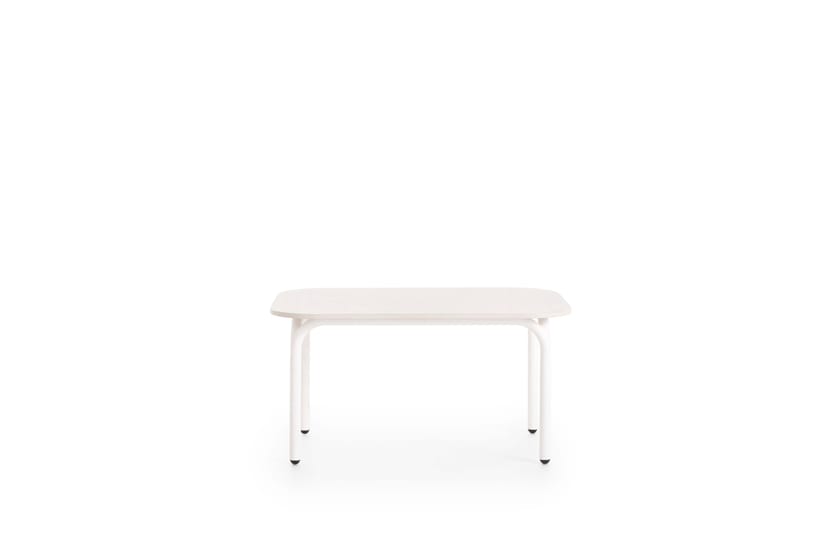 CAPA Rectangular aluminium coffee table By GANDIABLASCO