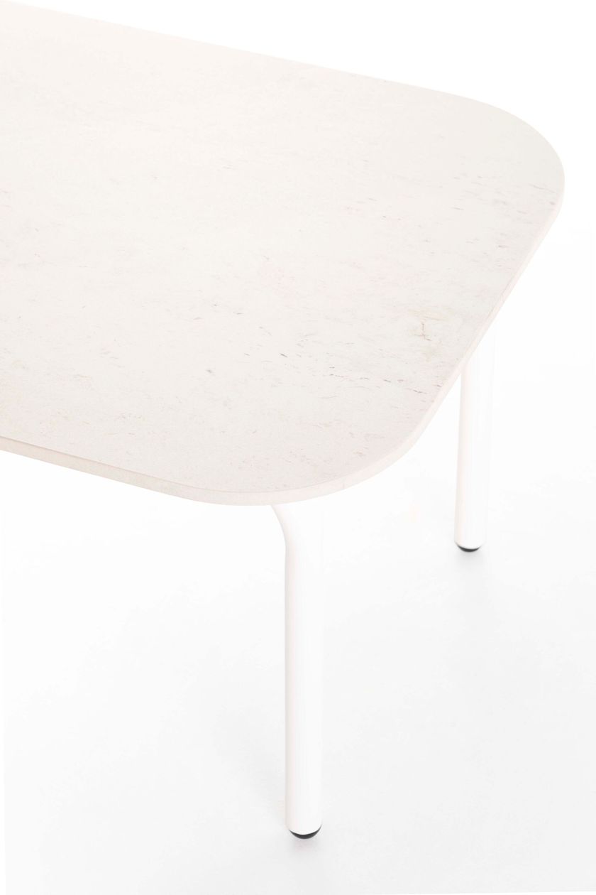 CAPA Rectangular aluminium coffee table By GANDIABLASCO