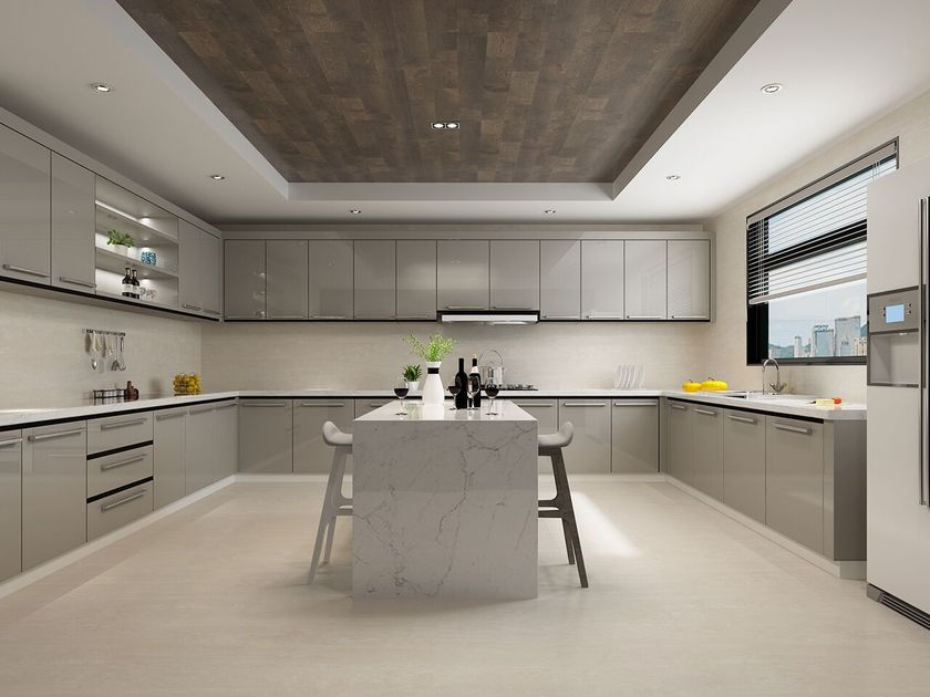 IVORY TRAVERTINE Pavimento/rivestimento in gres porcellanato effetto ...