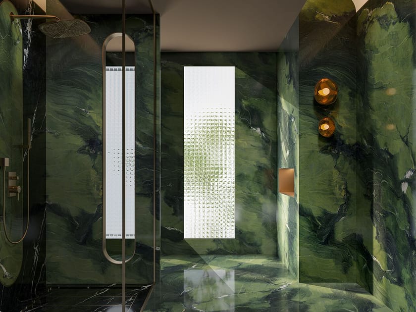 QUARTZITE AVOCADO Pavimento/rivestimento in gres porcellanato effetto ...