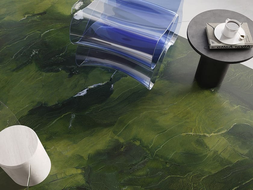 QUARTZITE AVOCADO Revestimento de pisos/paredes de grés porcelânico com ...