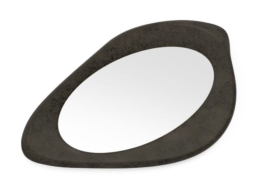 VISAGE Wall-mounted fiberglass mirror By GANSK