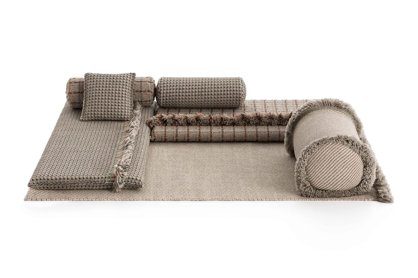 GARDEN LAYERS TERRACOTTA | Rectangular rug Garden Layers Collection By ...