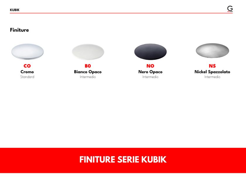 KUBIK 2500/25 Torneira para banheira By GATTONI