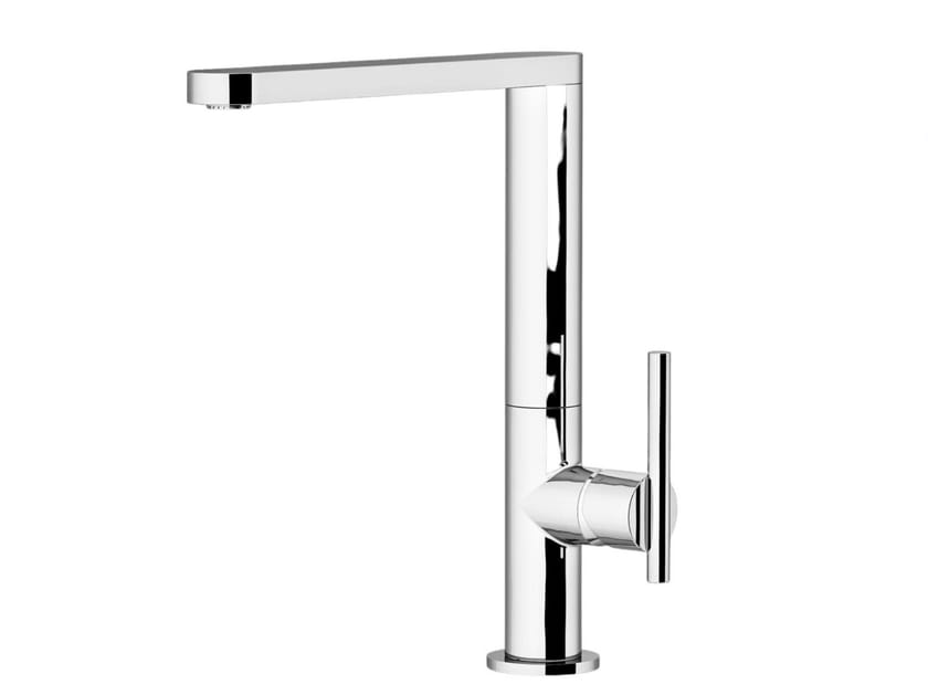 LINEA 34 0710PC Single handle kitchen mixer tap with swivel spout By ...