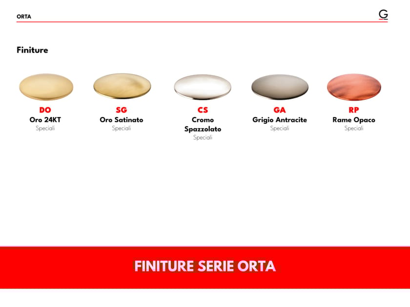 ORTA 2733/CH Shower tap By GATTONI