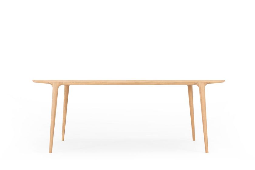 FAWN Rectangular oak dining table By GAZZDA | design Salih Teskeredzic