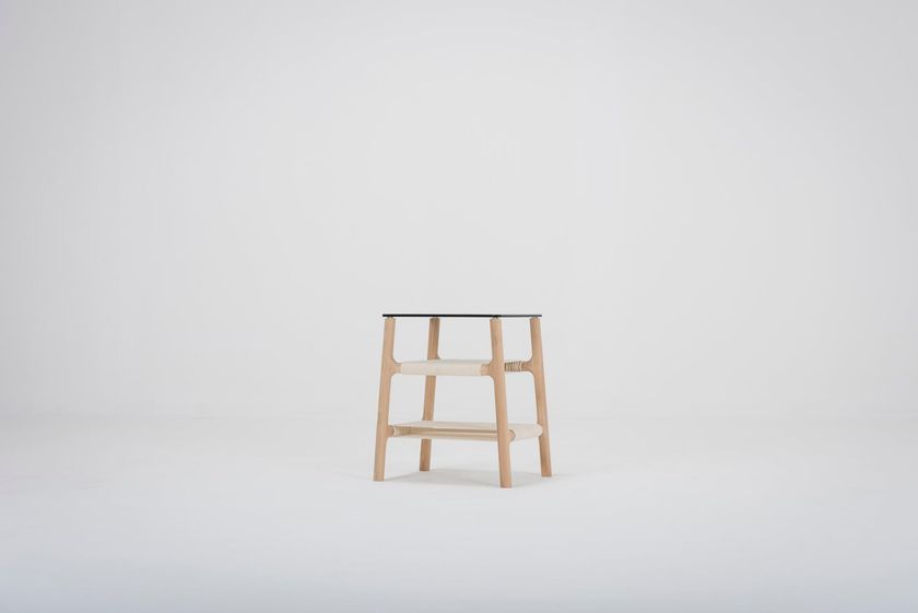 FAWN Wood and glass coffee table / bedside table By GAZZDA | design ...