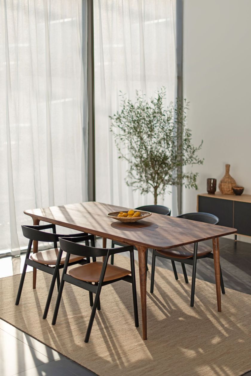 FAWN Rectangular walnut table By GAZZDA | design Salih Teskeredzic