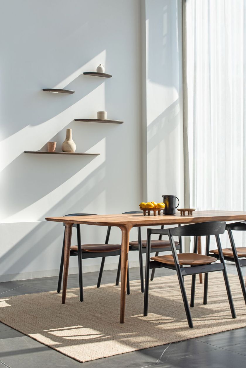 FAWN Rectangular walnut table By GAZZDA | design Salih Teskeredzic