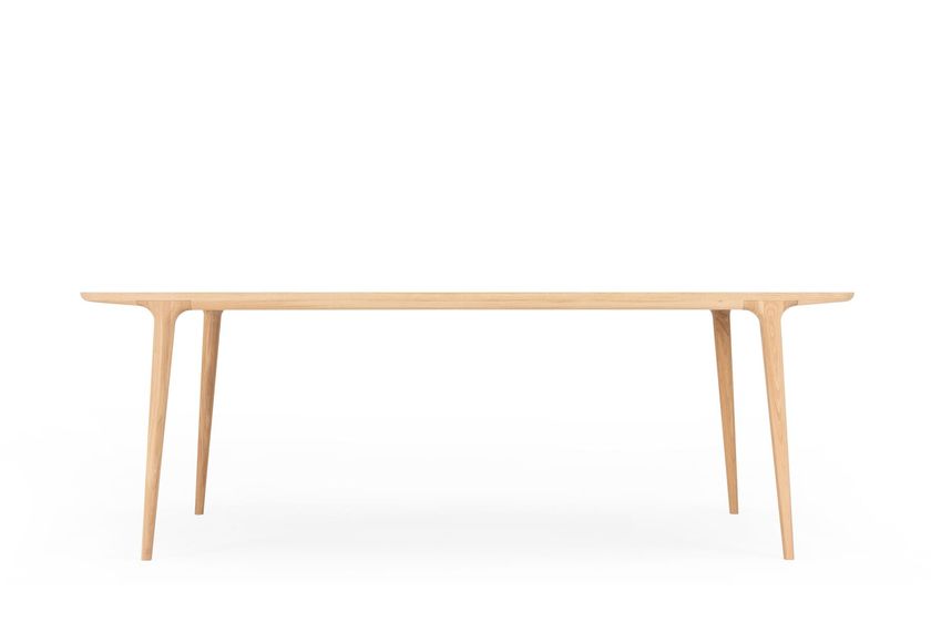 FAWN Rectangular oak dining table By GAZZDA | design Salih Teskeredzic