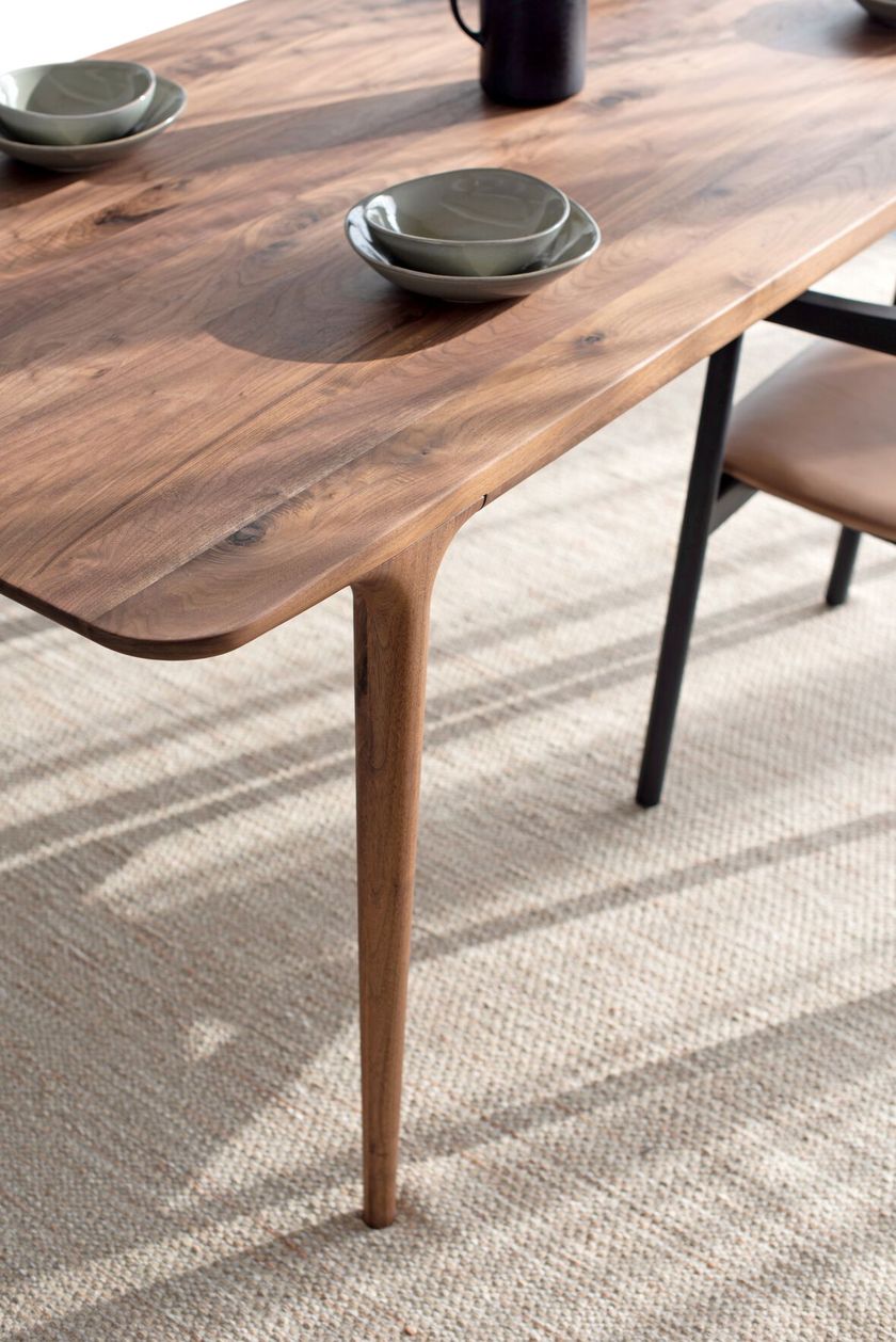 FAWN Rectangular walnut table By GAZZDA | design Salih Teskeredzic
