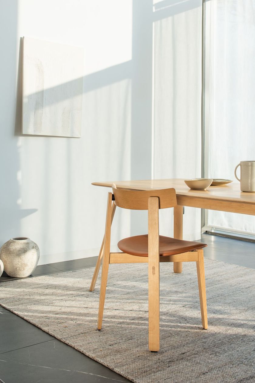 NORA Upholstered open back leather chair By GAZZDA | design Mustafa ...