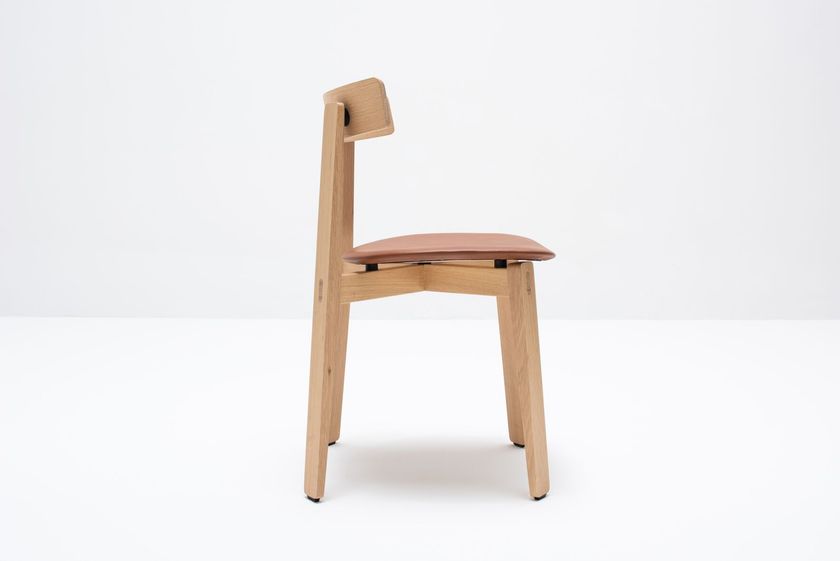 NORA Upholstered open back leather chair By GAZZDA | design Mustafa ...