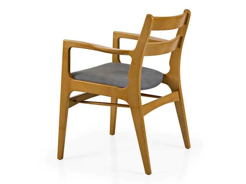 GEMMA M1083C Cadeira de madeira com braços By More Contract | design ...