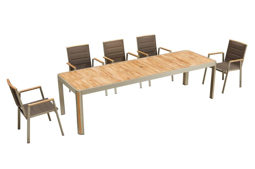 GENEVA - 203160 9 pcs outdoor dining set By HIGOLD