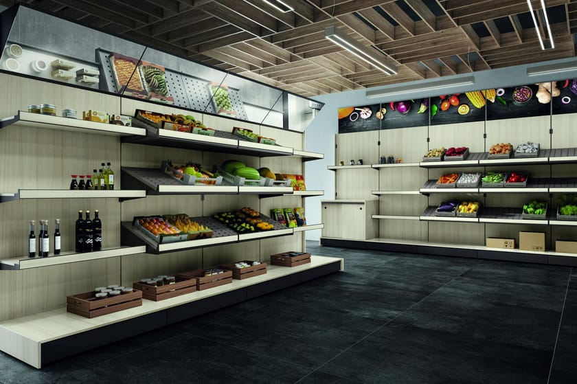 GENIUS | Sectional shelving unit Genius Collection By Frigomeccanica