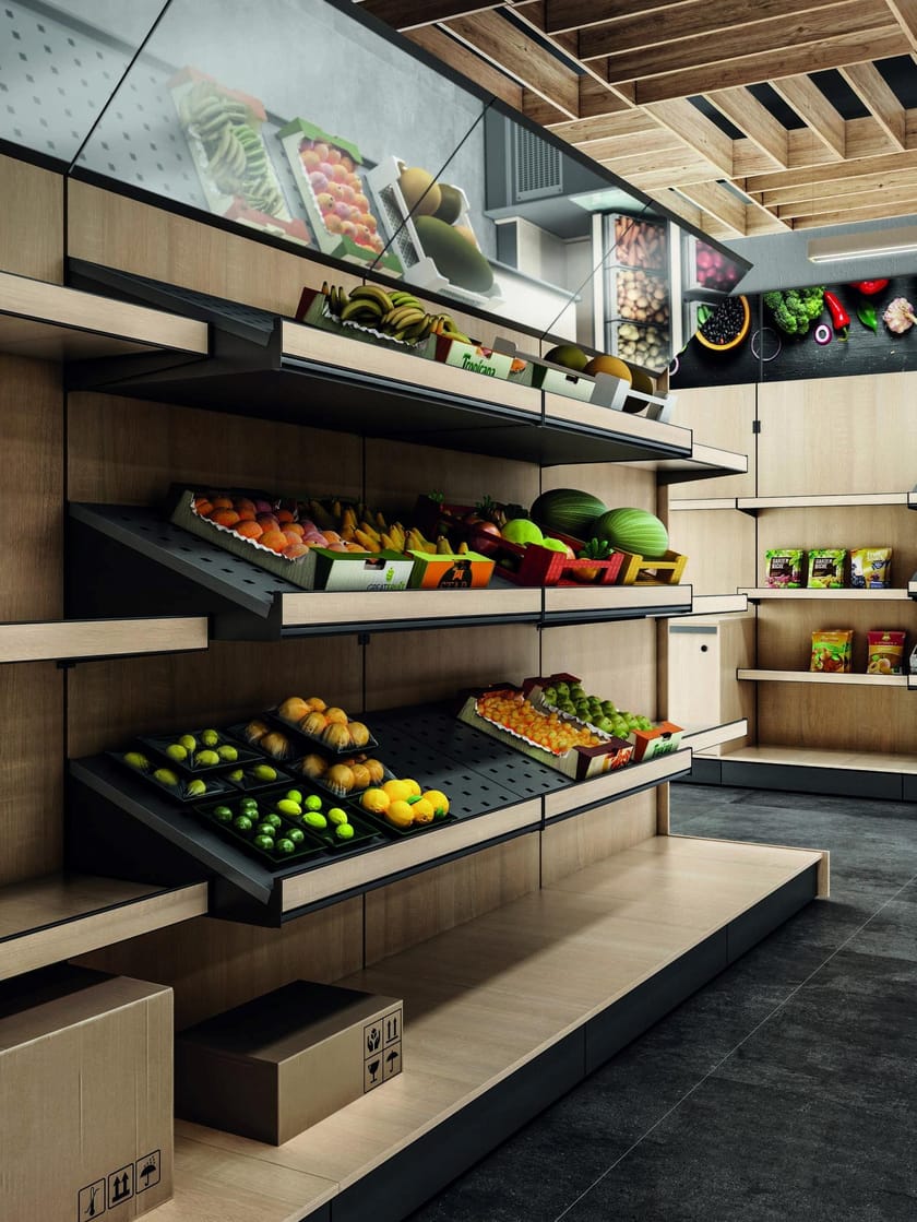 GENIUS | Sectional shelving unit Genius Collection By Frigomeccanica