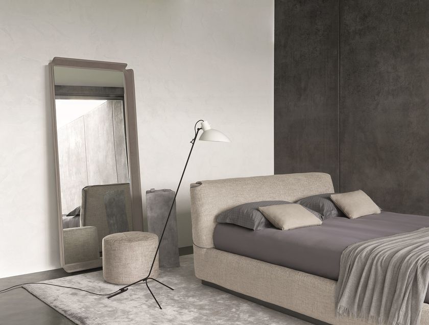 GENTLEMAN Double bed By Flou | design Carlo Colombo