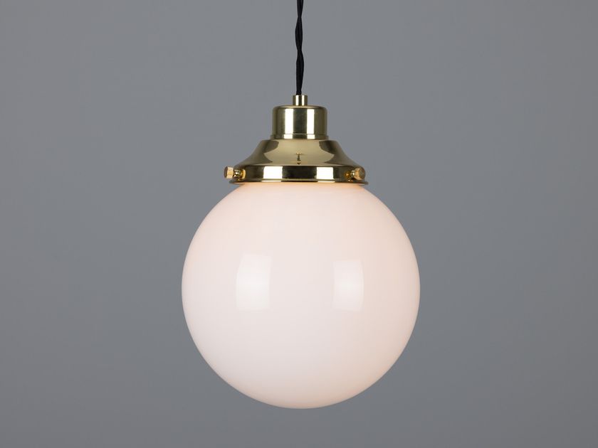 GENTRY 20CM OPAL GLOBE | Pendant lamp Handmade pendant lamp By Mullan ...