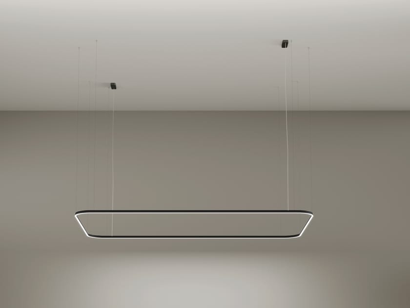 GEOMETRIC RECTANGLE Lámpara colgante By LedsC4 | design Ramón Benedito