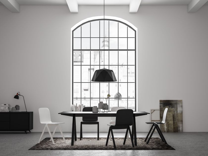 LED pendant lamp GEOMETRY PENDANT LAMP-A-BLACK By MUMOON