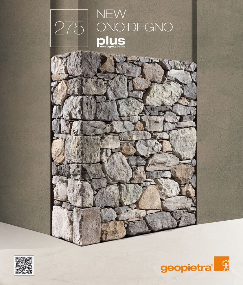 NEW ONO DEGNO P275 Rivestimento in pietra ricostruita By GEOPIETRA®