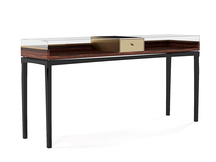 Rectangular wooden console table GERARD By Jetclass