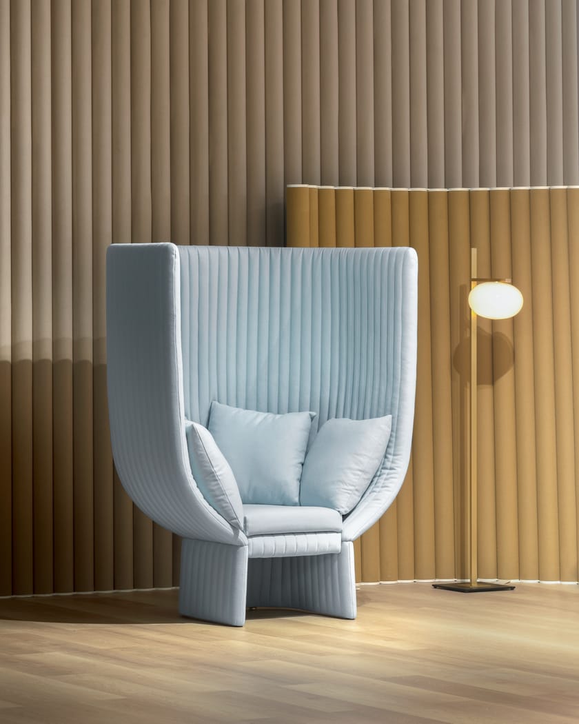 GHISOLFA Armchair high-back By IOC project partners | design Raffaella ...