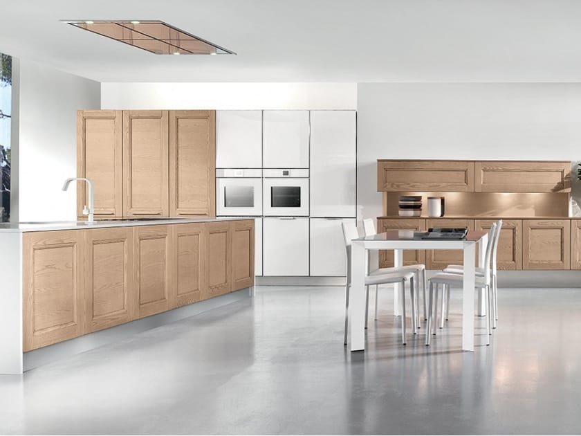 Wooden fitted kitchen GIÒ By ARREDO 3