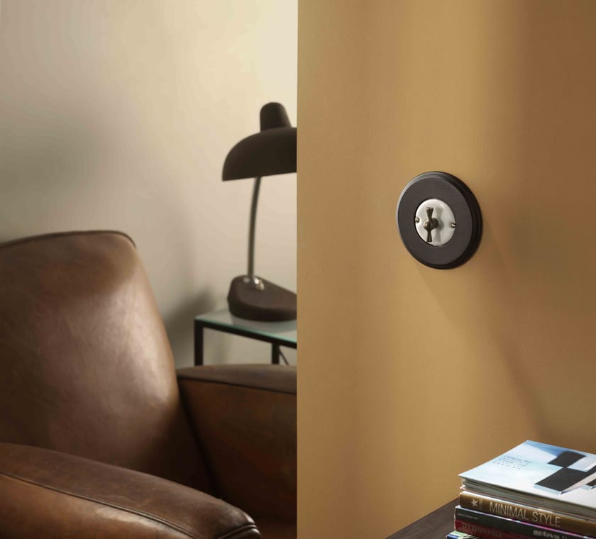 ARREDA ROUND Switch plate By GI Gambarelli