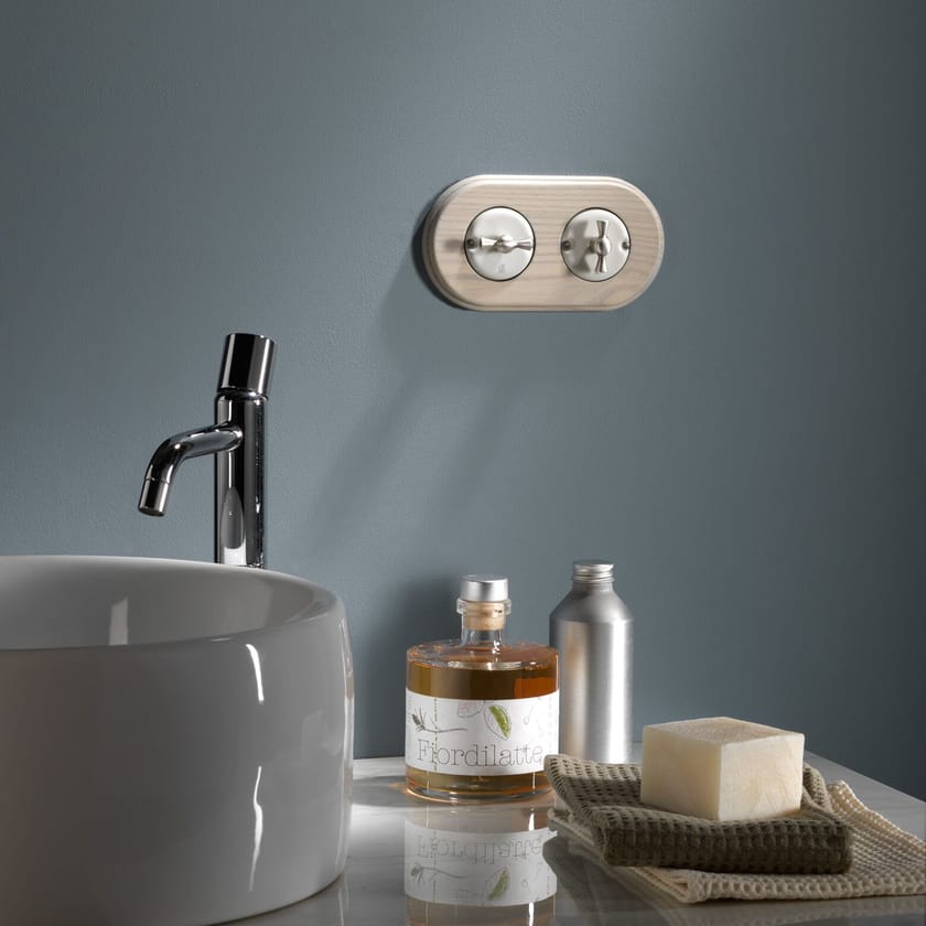 ARREDA ROUND Switch plate By GI Gambarelli