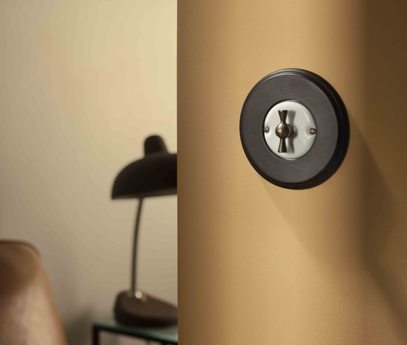 ARREDA ROUND Switch plate By GI Gambarelli