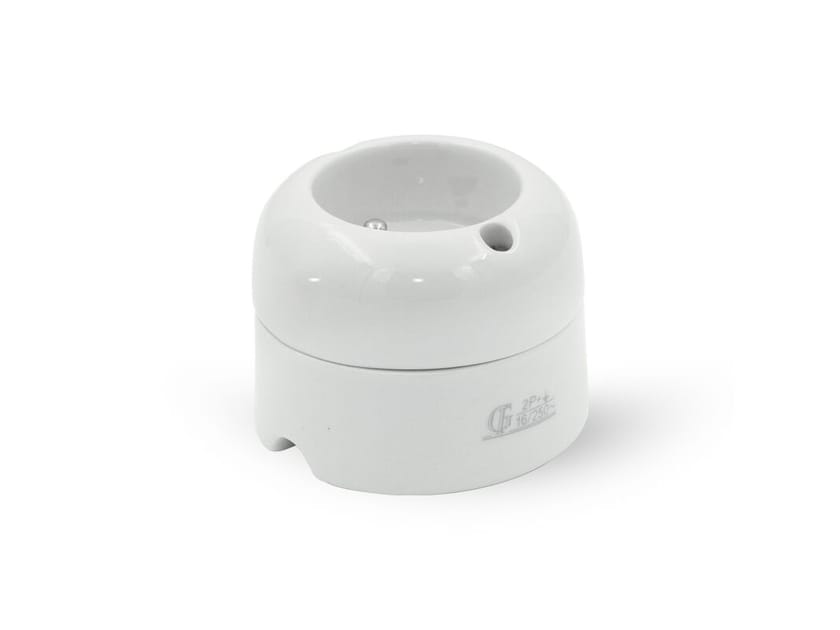 WHITE ITALY Electrical socket By GI Gambarelli