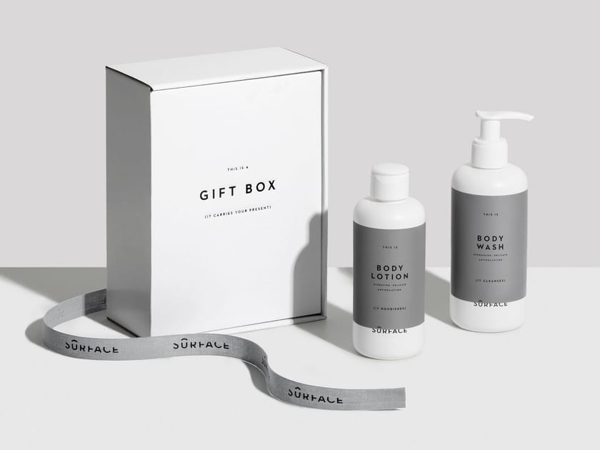 Body Lotion + Body Wash GIFT BOX #1 By Sûrface
